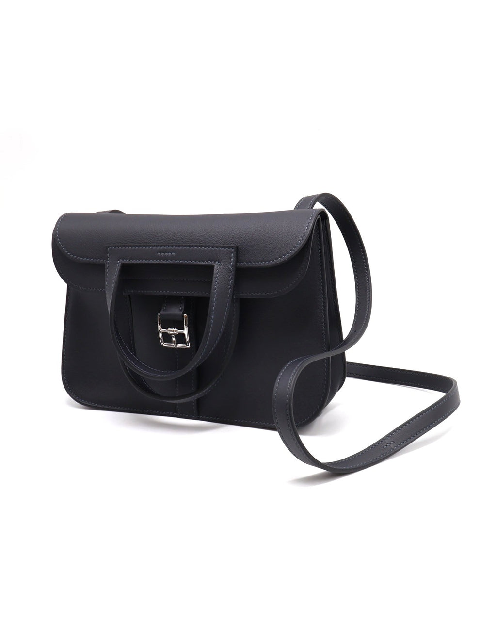 HERMES Halzan mini - 水兵藍銀 – REALYOU